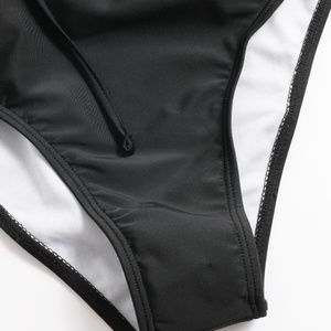 Swim | Boho Ruched Cut Out Rust Monokini Spring Black | Poshmark